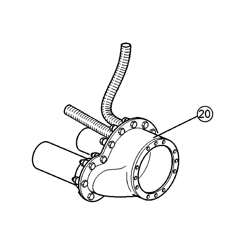 Fluvo C2G Rondo Kunststof complete set (beton)